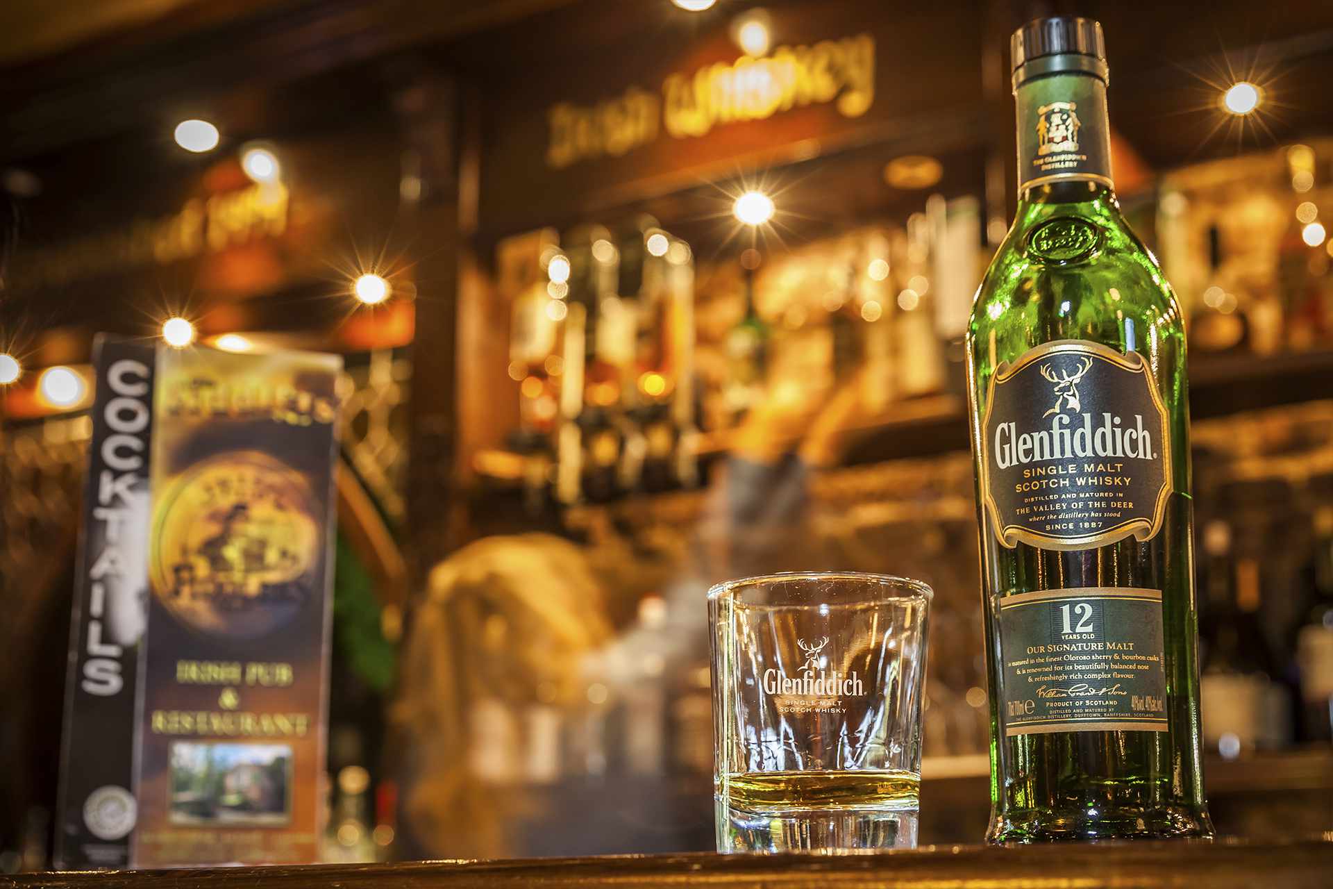 Glenfiddich Single Malt Scotch Whisky - Fritzpatricks Irish Pub